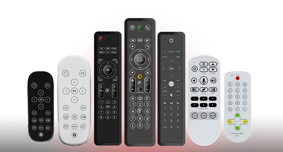 OEM Cleanable Antimicrobial Remote Controls | Slate Design
